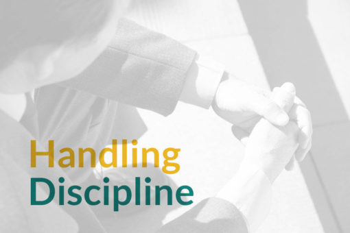 Handling Discipline - Approachable Leadership